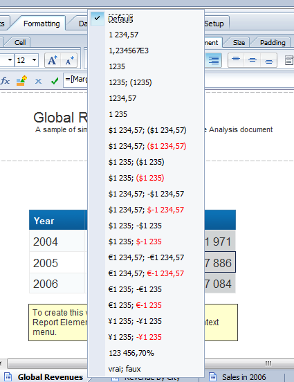 How to edit default list of available number formats in webi - general ...