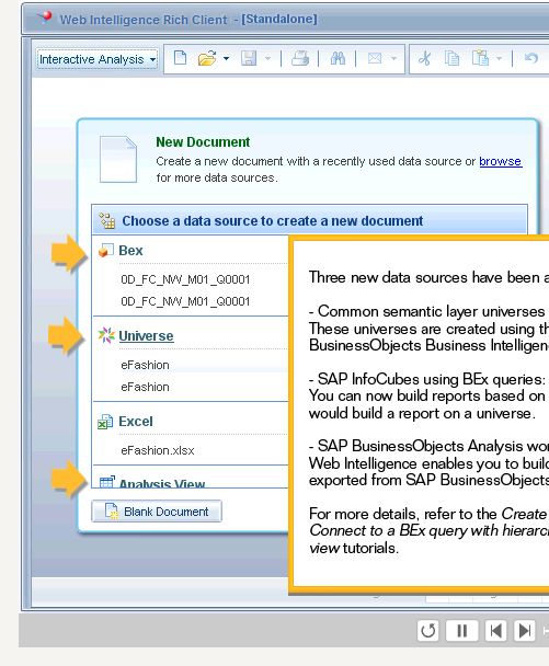 Deploying Excel as data source in Webi BO 4.0 - building semantic layer - BusinessObjects Board