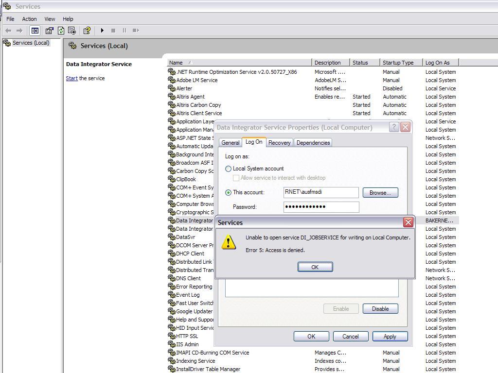 Local install and Job server?? - administration - BusinessObjects Board