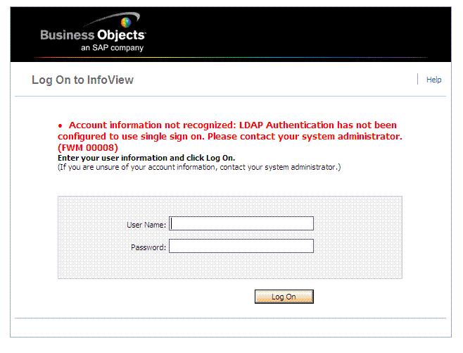 How to Remove Authentications from the Drop Down List? - XI Server Discussion - BusinessObjects ...