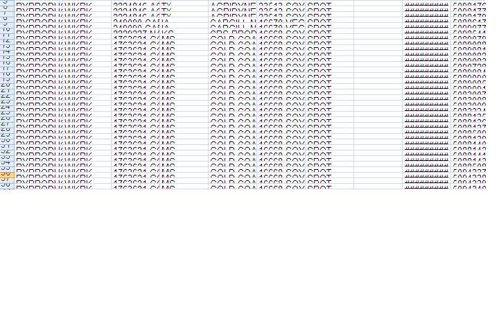 Excel rows overlapping issue - crystal reports - BusinessObjects Board Excel rows overlapping issue - crystal reports - BusinessObjects Board