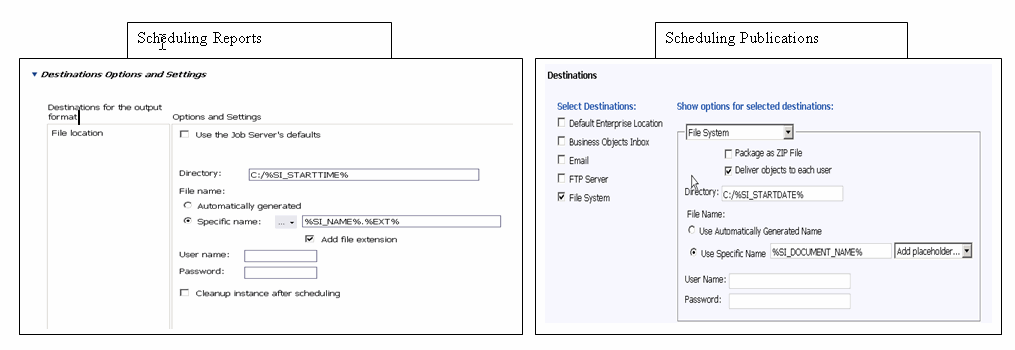 Scheduling to different monthly folder - XI Scheduler - BusinessObjects Board