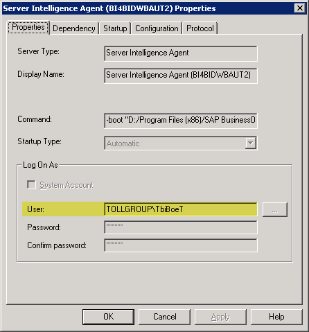 What user to use for reposcan - XI Server Discussion - BusinessObjects Board