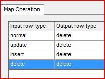 Map_Operation (Delete) not working - job design - BusinessObjects Board
