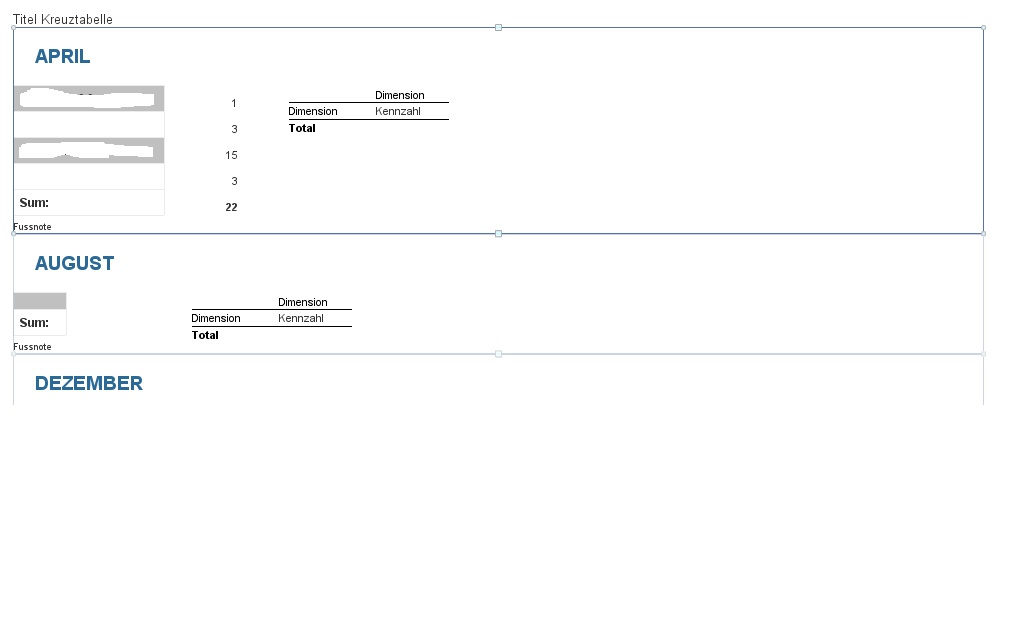 How to get rid of the empty space at the bottom of a section - webintelligence - BusinessObjects ...