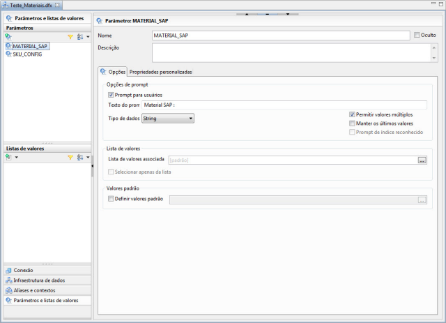 Derived Table with Optional Prompts not working - building semantic layer - BusinessObjects Board