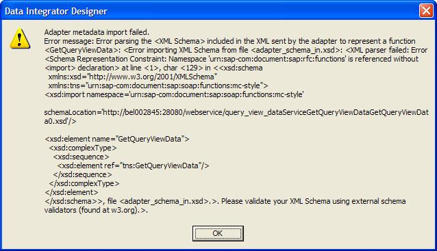 WebService error - realtime - BusinessObjects Board