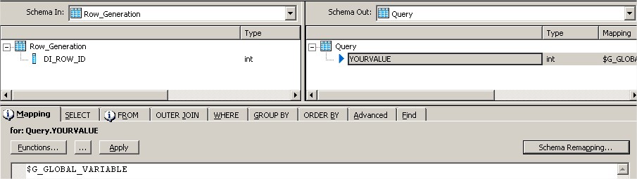 How to perform single inserts in DS - job design - BusinessObjects Board