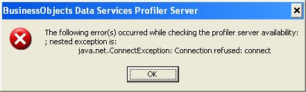 Data profiling - data quality - BusinessObjects Board