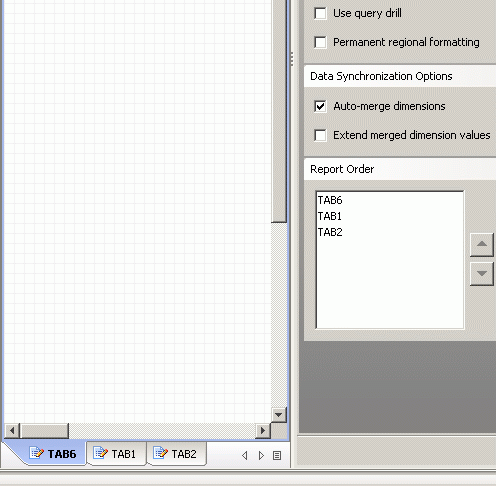 Moving Report Tab in Webi Document - webintelligence - BusinessObjects Board