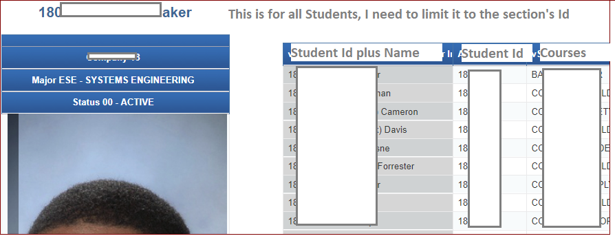 How to include multi-record block in a single block section - webintelligence - BusinessObjects ...