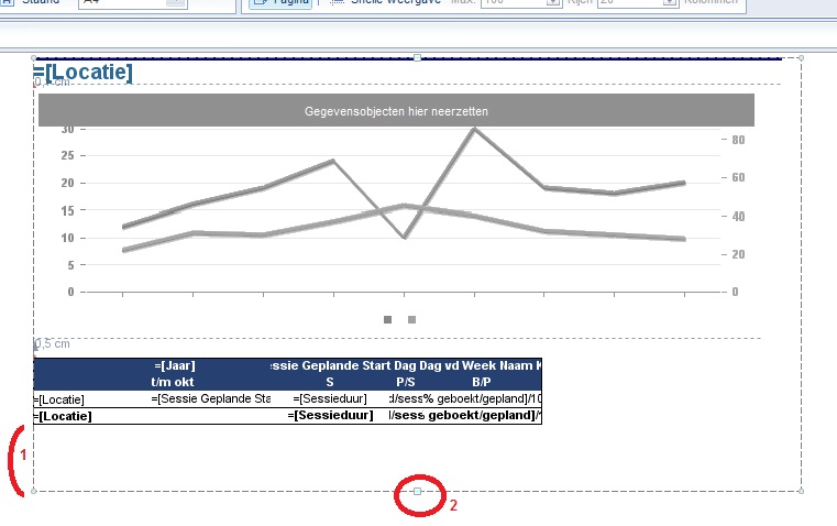 How to get rid of the empty space at the bottom of a section - webintelligence - BusinessObjects ...