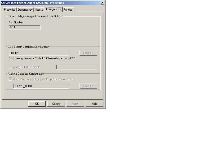 Creation of Repository - CMC - BusinessObjects Board