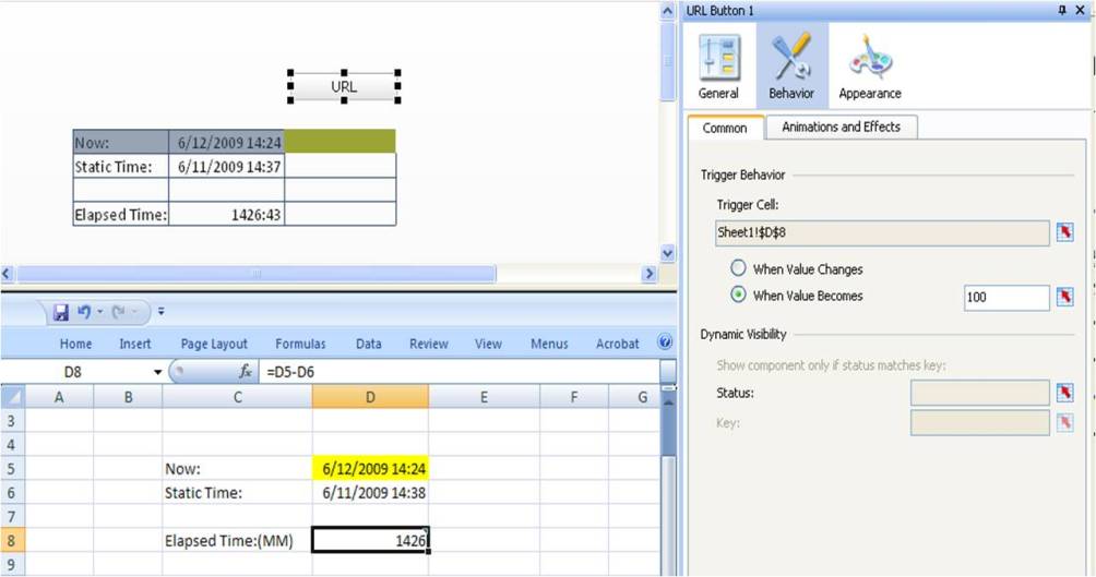 logoff button - Xcelsius - Crystal Dashboard Design - BusinessObjects Board