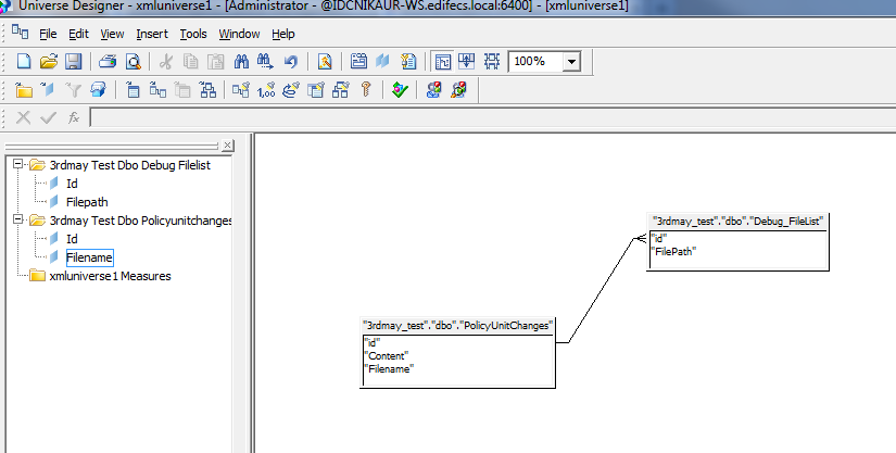 Table Column With Xml Content Not Appearing In Webintel Doc
