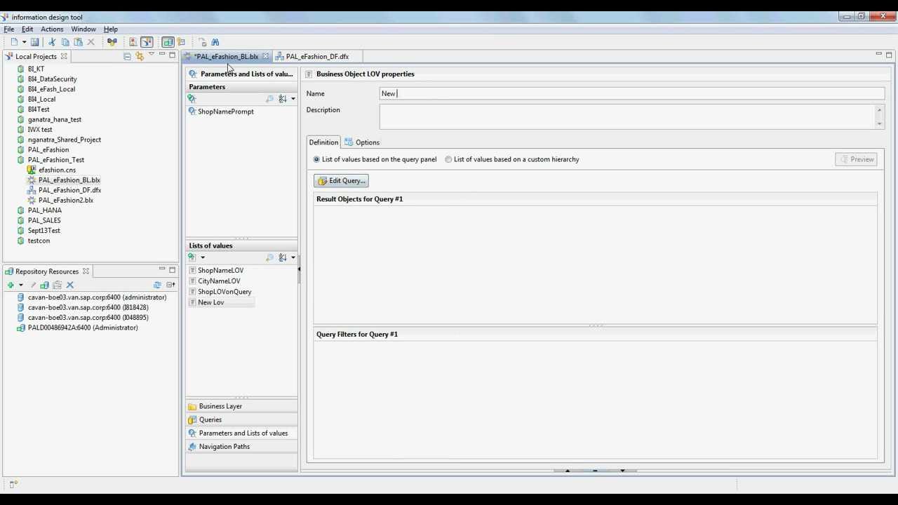 How To Define Hierarchies In Idt 4 0 Building Semantic Layer Businessobjects Board