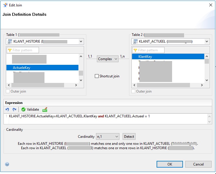 IDT places join in WHERE instead of FROM - building semantic layer - BusinessObjects Board